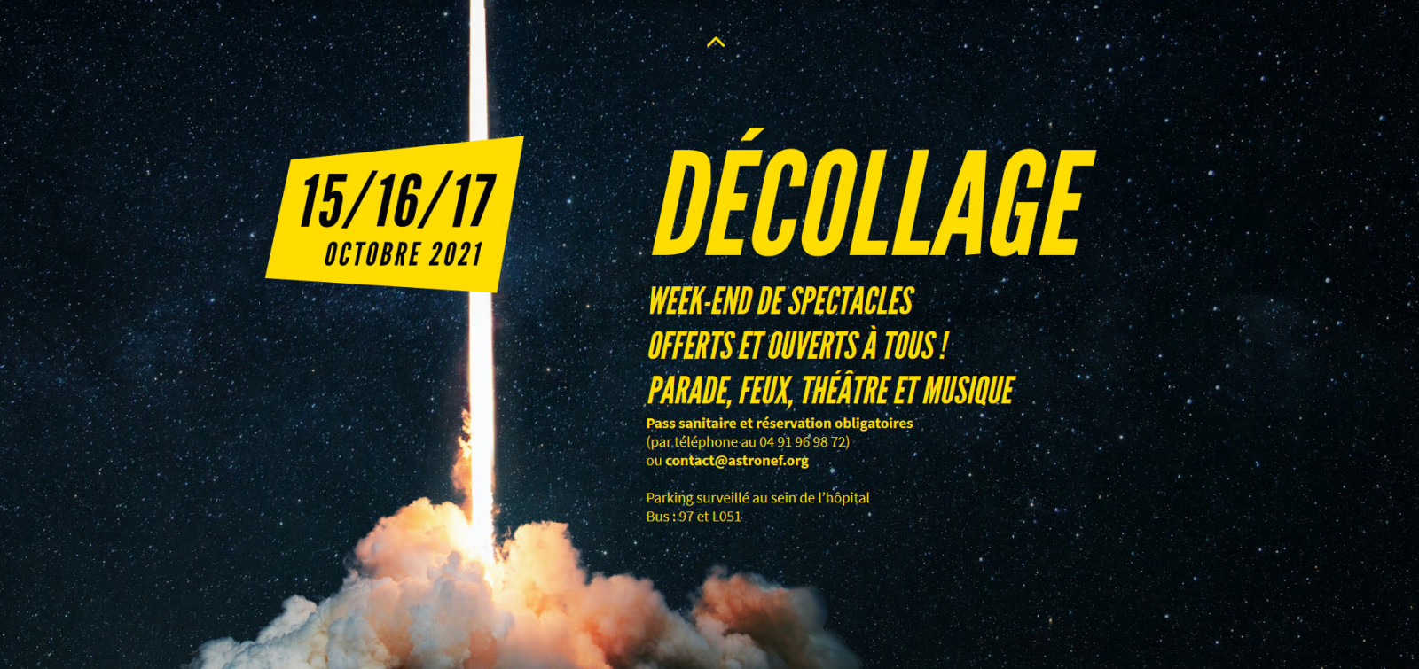 L’Astronef décolle - Mairie de Marseille 15e & 16e